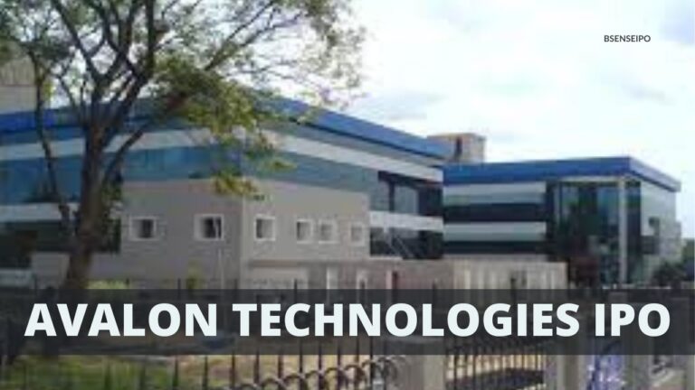 Avalon Technologies Limited IPO 2023 - BSE NSE IPO